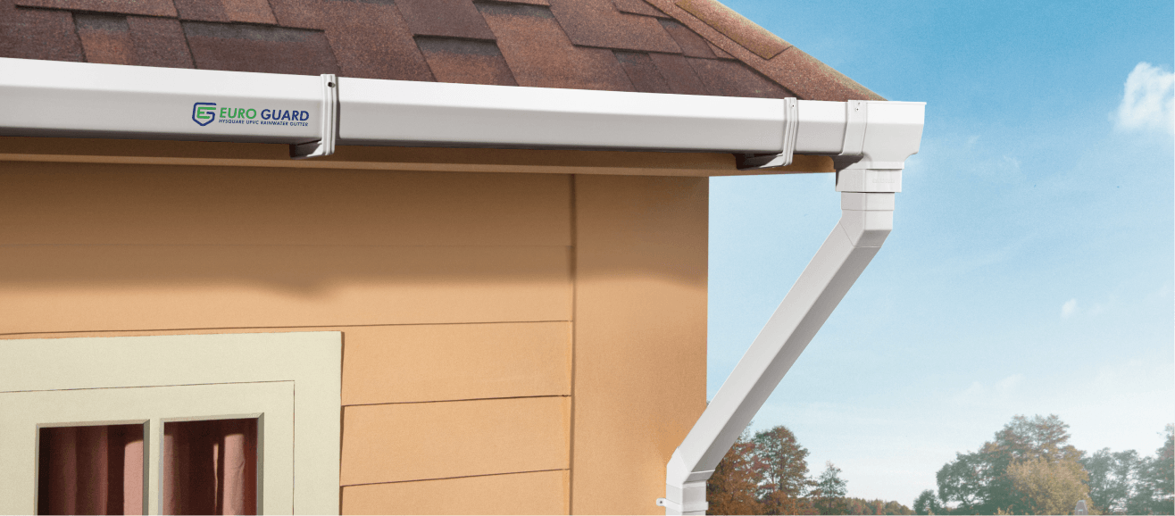 HySquare Guttering Pipes 75 MM by Euro Guard | High Quality Drain Rain ...