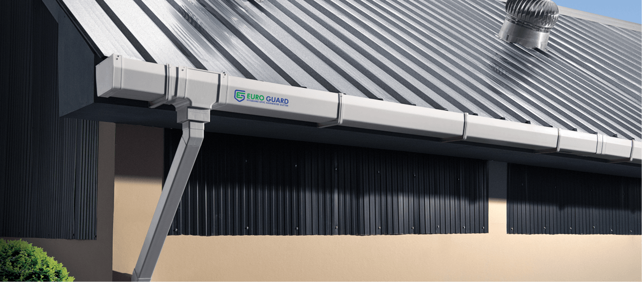 Pro Square Guttering Pipes 200 MM by Euro Guard | High Quality Drain ...